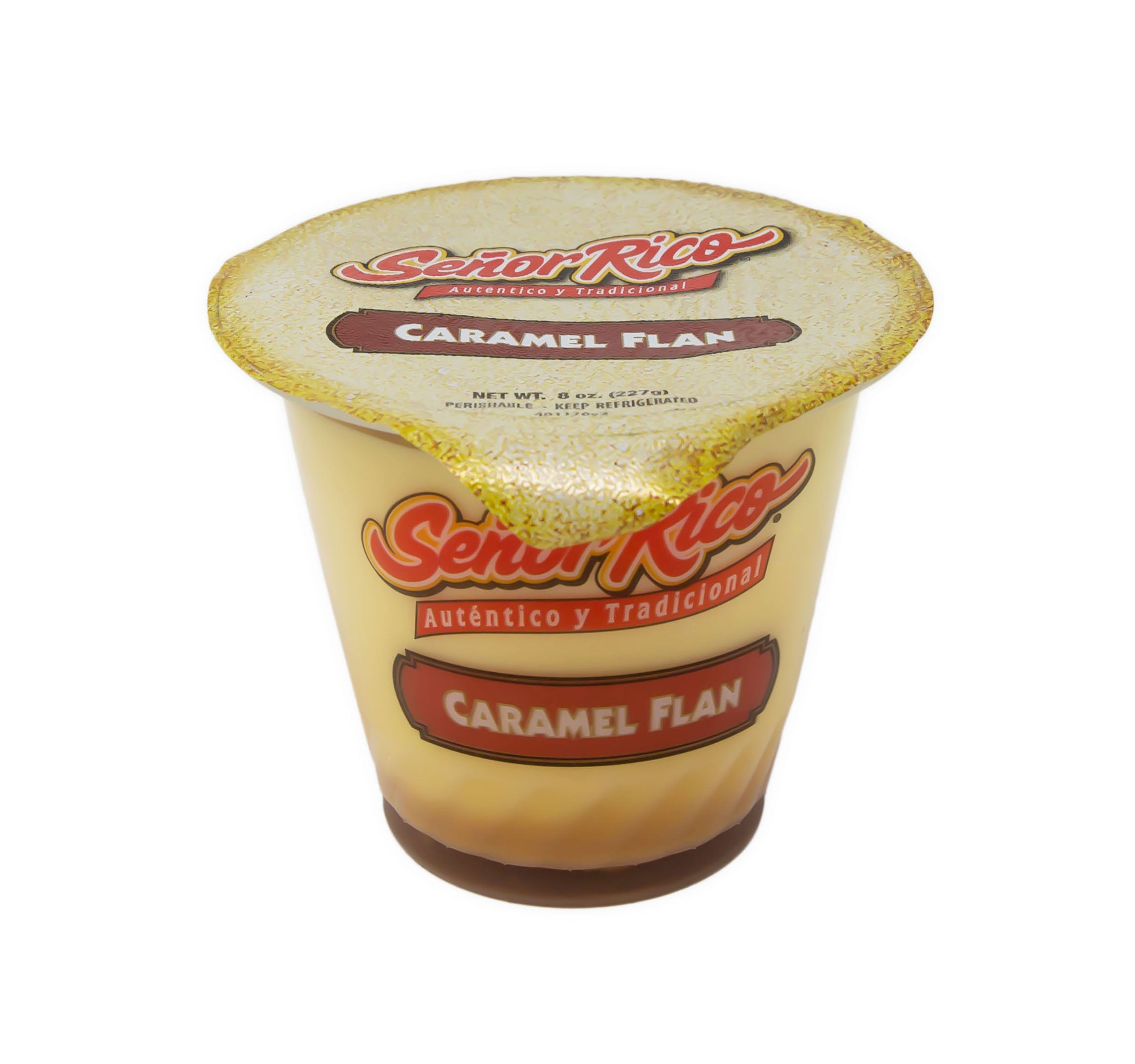 Senor Rico Caramel Flan 6/8oz Case – Unifoods