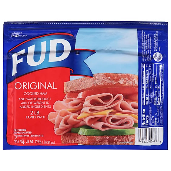 FUD Sliced Original Ham 2Lbs Case – Unifoods